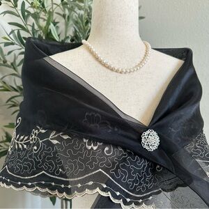 Accessories | Alampay Panuelo With Pin | Poshmark